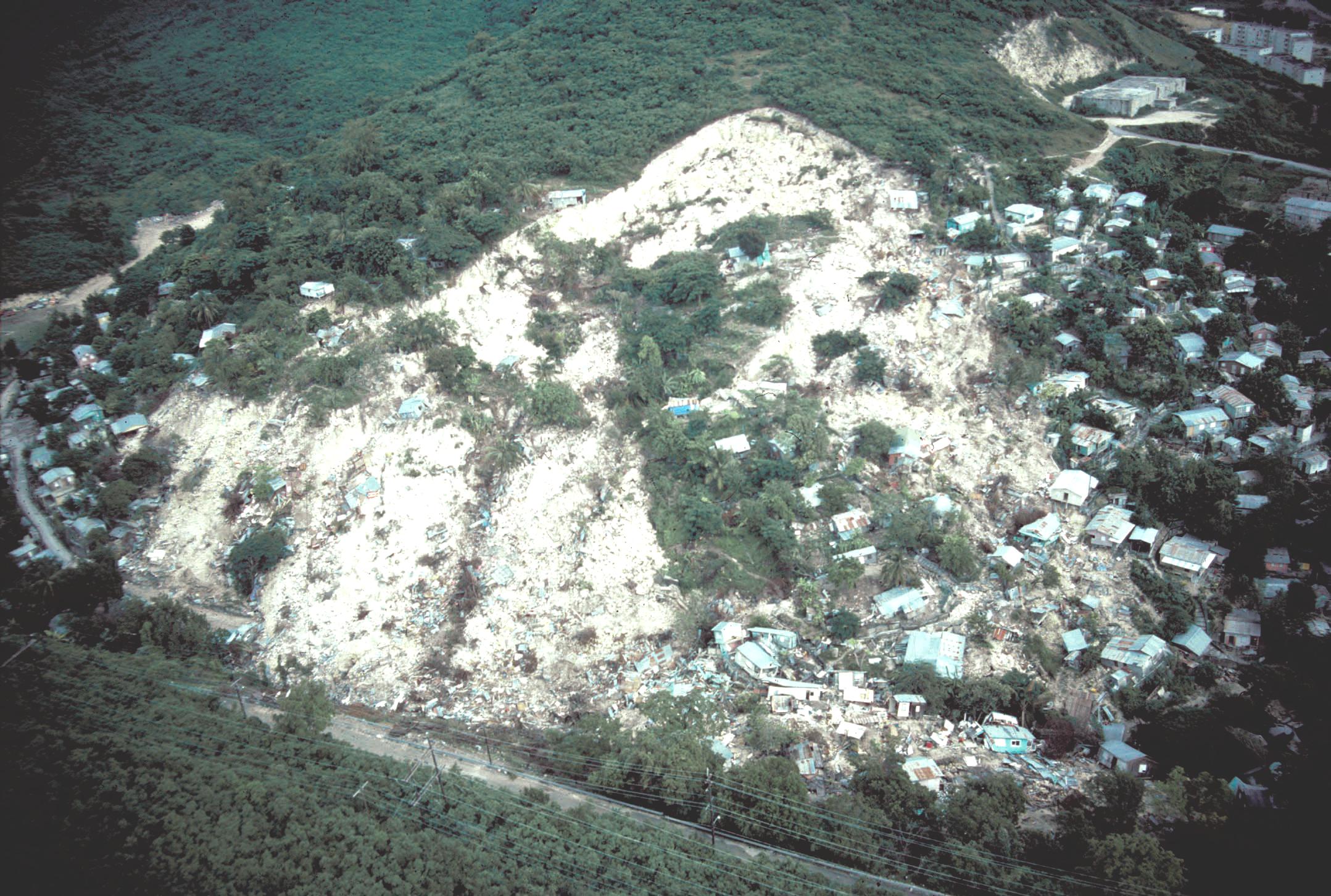 The Mameyes, Puerto Rico, landslide, 1985 | Geoengineer.org