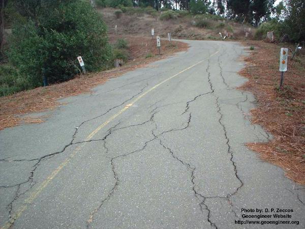 Soil and pavement cracks in Swelling ground | Geoengineer.org