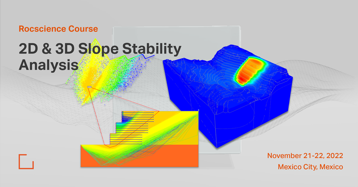 2D & 3D Slope Stability Analysis | Rocscience Course | Geoengineer.org
