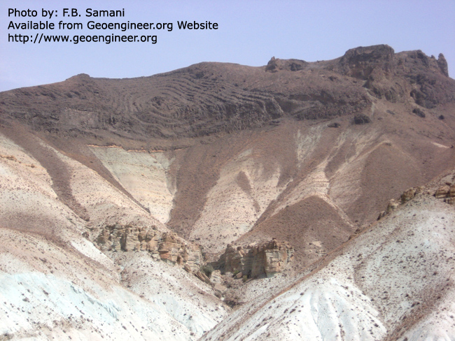 Oligo-Miocene volcanic rocks, NW Iran, Zanjan province | Geoengineer.org