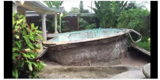 Video: Popped Pool In Florida | Geoengineer.org