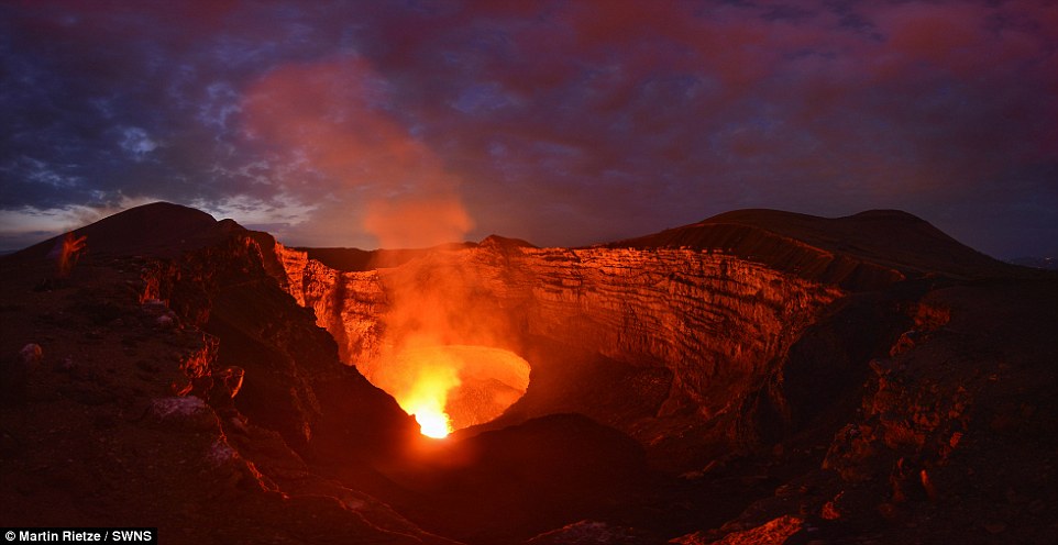 Lava Lake Forms in the Masaya Volcano in Nicaragua | Geoengineer.org