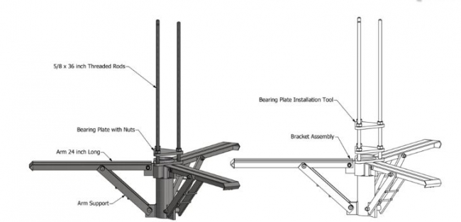 Interior Slab Bracket (ISB) for Interior Slab Remediation | Geoengineer.org