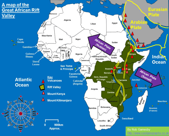Is Africa Gradually Splitting Into Two Sections Geoengineer Is Africa Gradually Splitting Into Two Sections Geoengineer