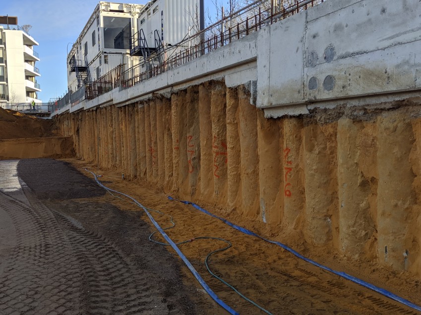 Keller completed earth retention and foundation works in challenging ...