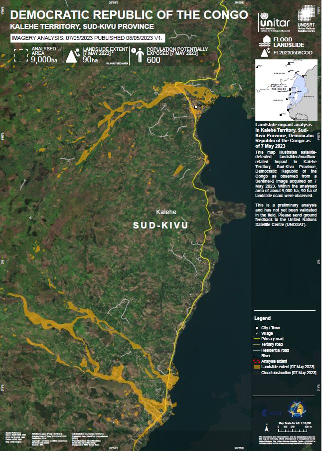 Series of landslides hit villages and a mine in the Democratic Republic ...