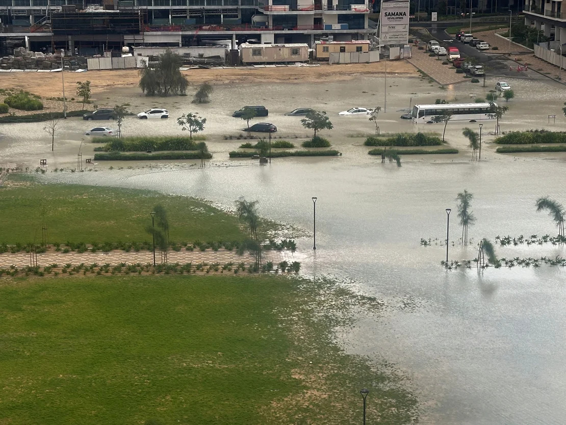 Dubai floods as it receives more than yearly precipitation in one day ...