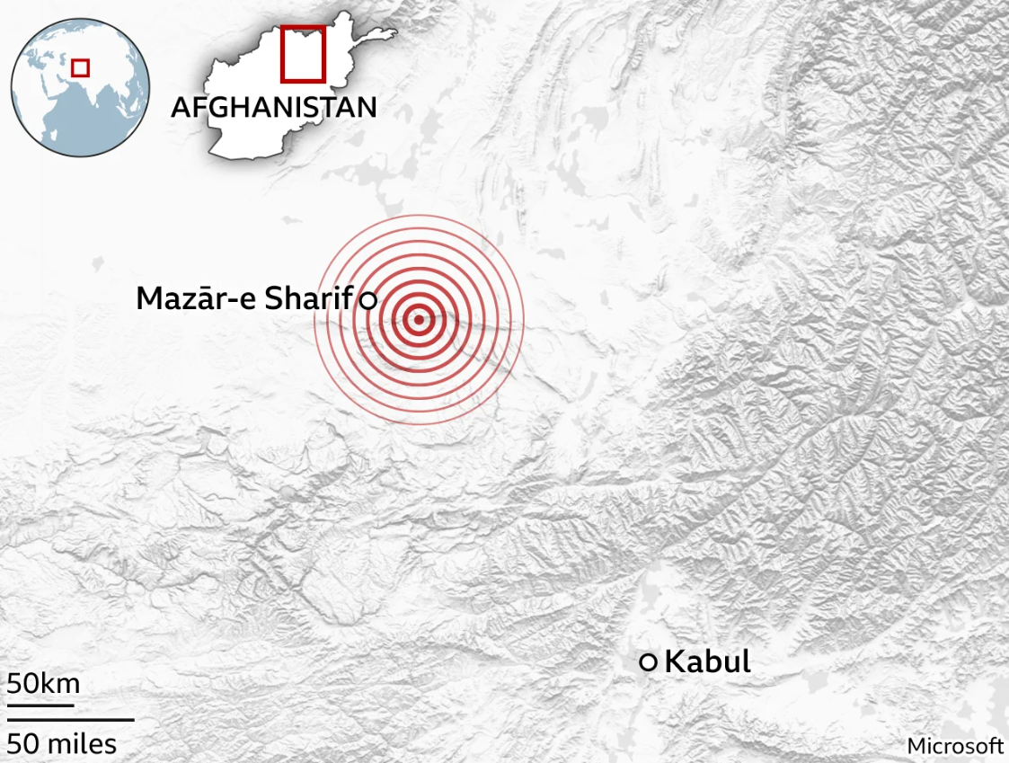 Powerful 6.3-magnitude earthquake strikes Northern Afghanistan ...