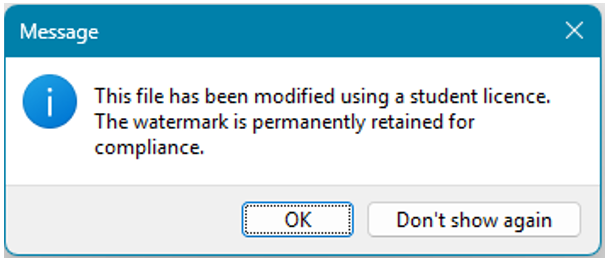 Understanding Watermarks in Student Licences for PLAXIS and GeoStudio ...
