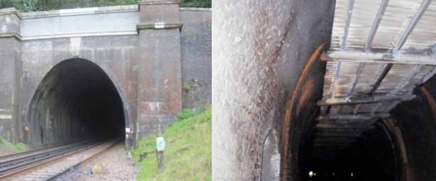 Report examines partial failure of a structure inside Balcombe Tunnel ...