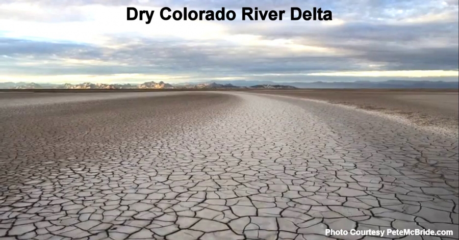 Colorado River Delta Dry