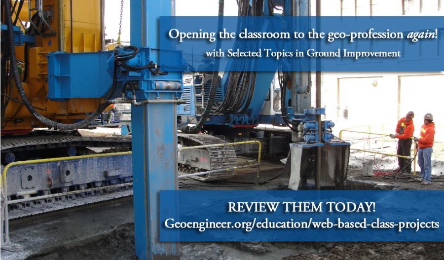 Opening the classroom to the geo-profession 2: Web-based class projects ...