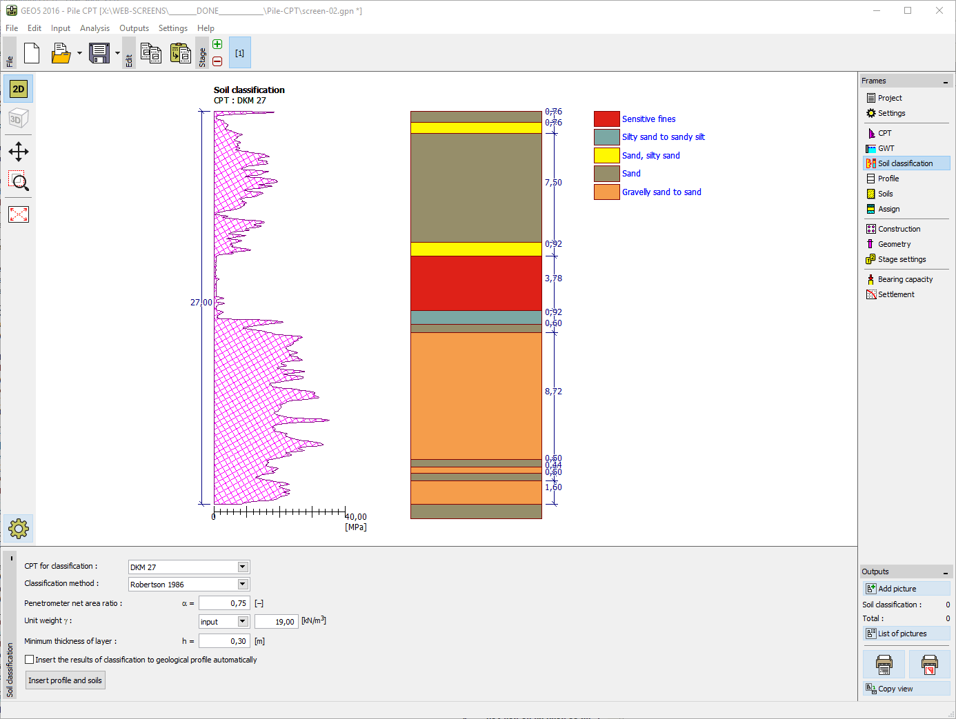 GEO5 Pile CPT | Geoengineer.org
