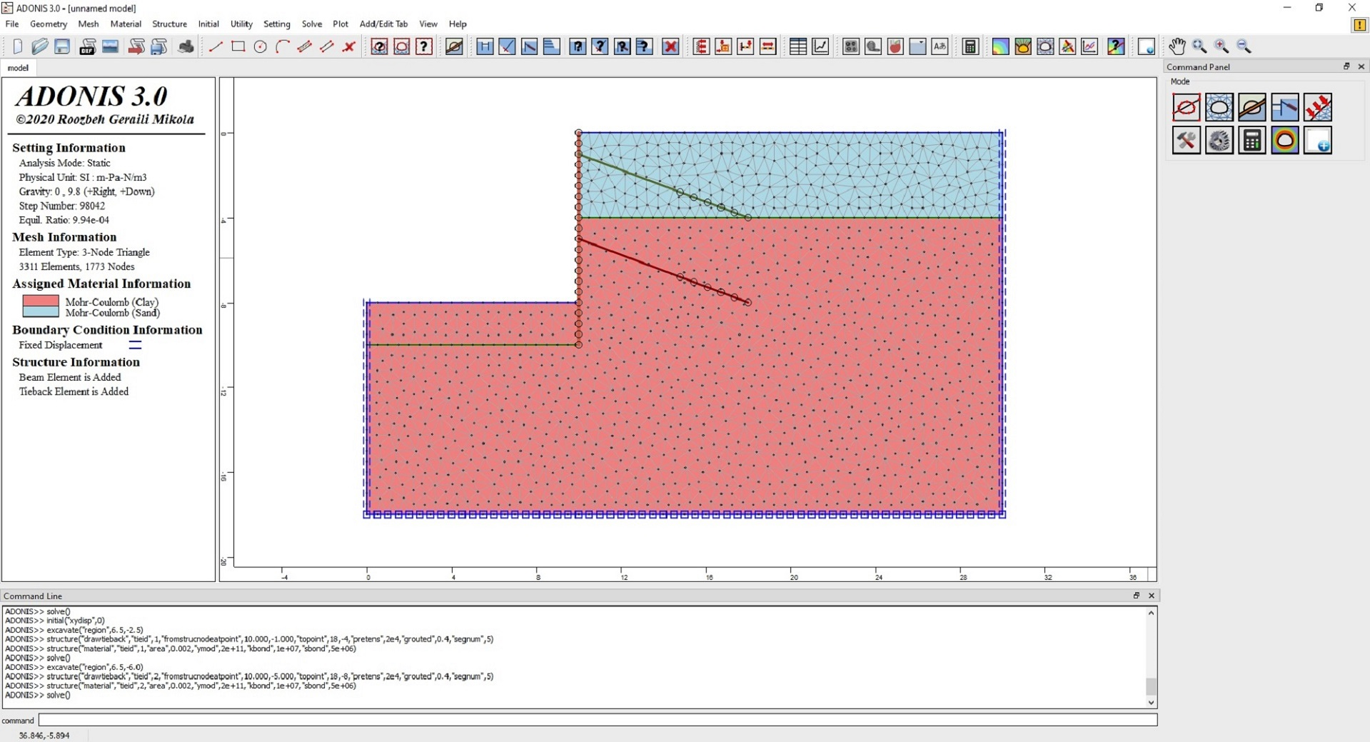 ADONIS Free Finite Element Software For Geo Engineers Geoengineer